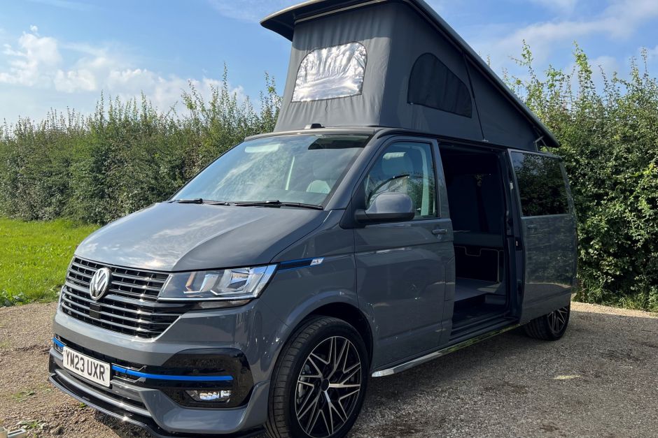 VW Transporter T28 LWB 150 DSG Highline Campervan Pure Grey UXR