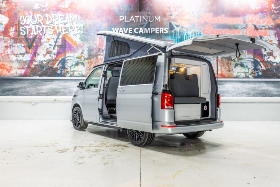 VW Transporter T28 SWB 150 DSG Highline Campervan Reflex Silver 274