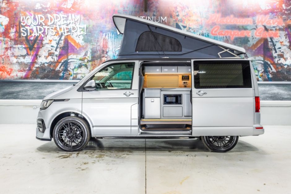 VW Transporter T28 SWB 150 DSG Highline Campervan Reflex Silver 274